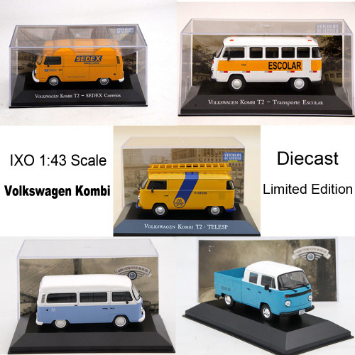 IXO 1:43 V~W Kombi T2 Different years Diecast Toys Models Car Limited ...