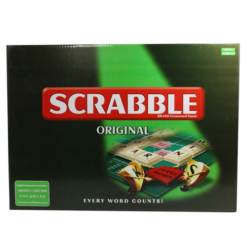 6 Models English French Spanish Scrabble Games Kid Crossword Puzzles ...