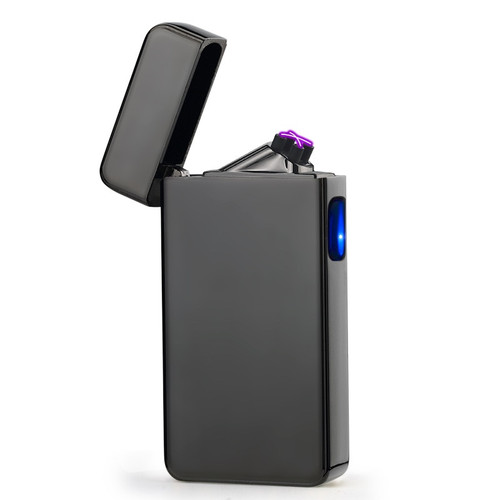 2018 New Electric Double Pulse Arc Lighter USB Lighter Smokeless ...