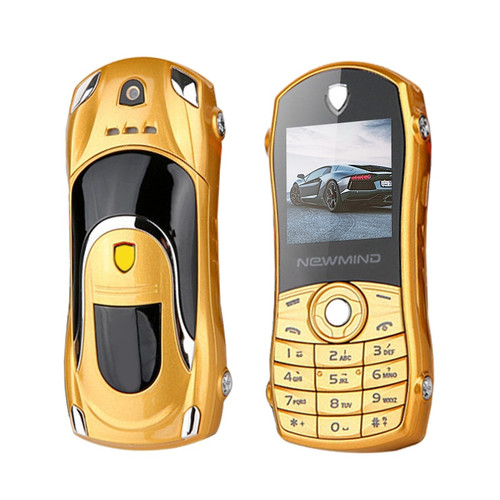 Newmind F3 Bar Sport Car Model Shape Russian Key Quad-band Low ...