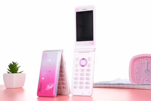 Original Flip Cute Mobile Phones Dual Sim Cards Touch Screen LED ...
