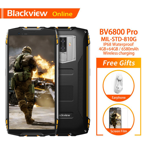 Blackview Original BV6800 Pro 5.7" IP68 Waterproof Rugged Smartphone ...