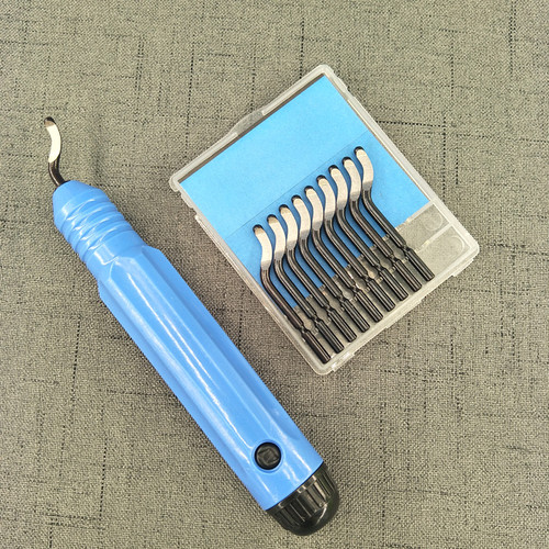 High quality NB1100 Plastic Burr Handle With 10pc BS1010 Blades Hand ...