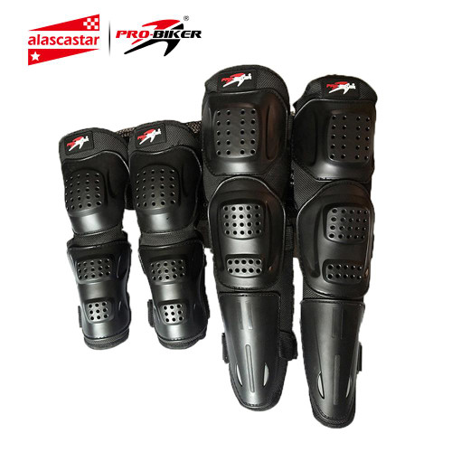 PRO-BIKER Knee Pad Motorcycle Riding Kneepad Motocross Off-Road Elbow ...