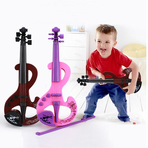 Mini Electric Violin Earlier Childhood Music ABS Instrument Toy ...