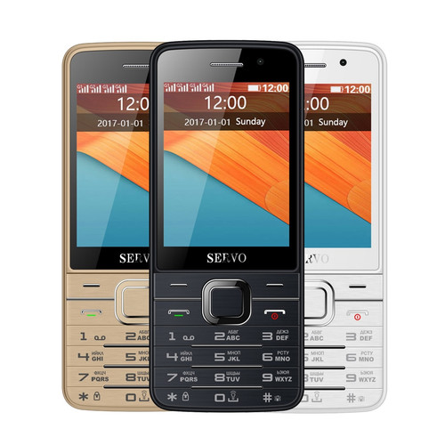 Quad SIM Card Mobile Phone SERVO V9500 2.8 Inch 1100mAh Dual Cameras ...