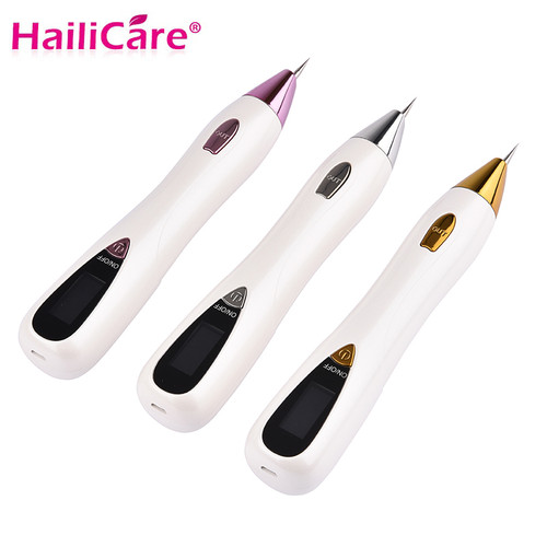 LCD Display Laser Mole Removal Tool Spot Remover Mole Freckle Pen Wart ...