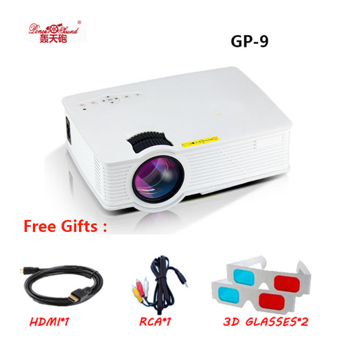 GP 9 2000 lumens Mini Projetor Full HD 1080P Portable USB Cinema Home ...
