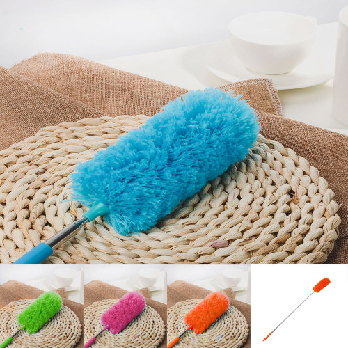 New Adjustable Stretch Extend Microfiber Feather Duster Household ...