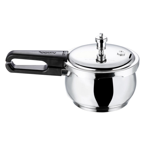 Vinod 18/8 Stainless Steel Splendid Plus Pressure Cooker - 2.5 Ltr ...