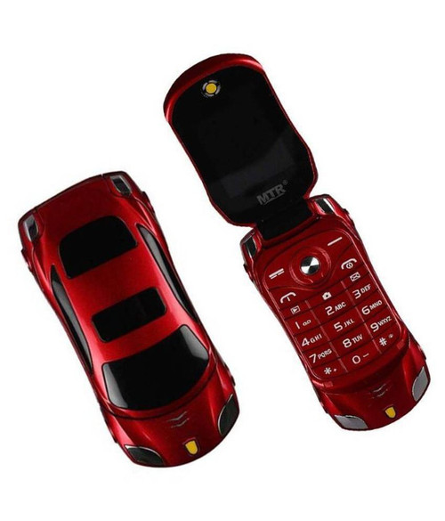 FERRARI Display Dual Sim Feature Car Phone - Onshopdeals
