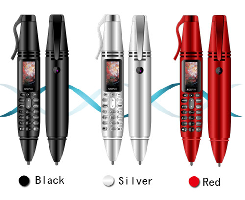 AK007 Pen Mini CellPhone Tiny Screen GSM Dual SIM Camera BT Dialer ...