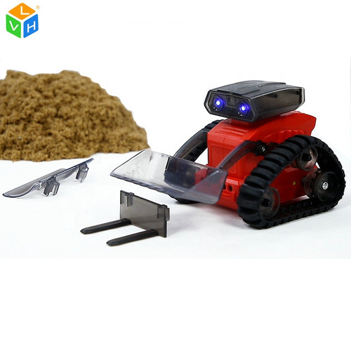 Multi Function Smart DIY Radio Control Robotics Cars Kids Educational Toys Cars - Onshopdeals