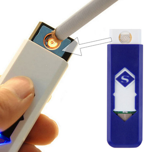 Fashion USB Electronic Rechargeable Battery Flameless Cigar Cigarette ...