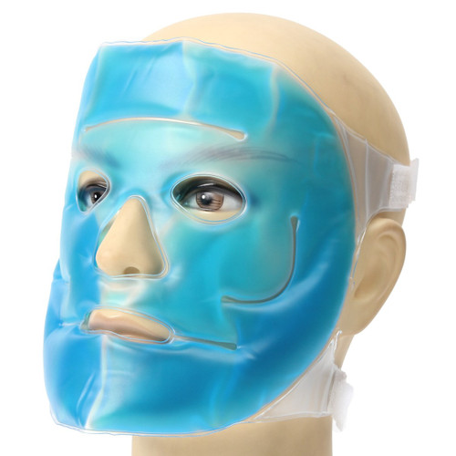 Gel Face Mask Cooling Mask Fatigue Relief Relaxation Pad With Cold Pack ...