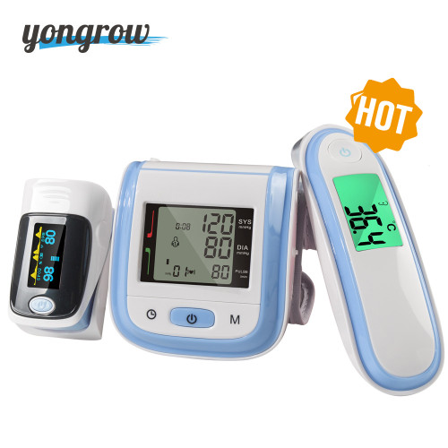 Yongrow Digital Fingertip Pulse Oximeter SpO2 Wrist Blood Pressure ...