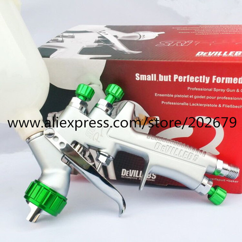1.2mm spray gun paint spray gun DEVILLEBS mini spray gun Gravity Feed ...