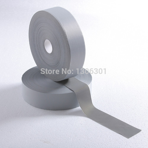 2.5cm*5M Normal light reflective chemical cloth warning reflective ...