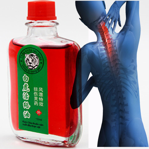 White Tiger Balm Oil Rheumatic Pain Leg Pain Frozen Shoulder ...