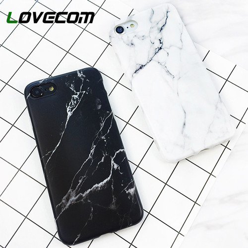 LOVECOM Granite Stone Marble Texture Pattern Case For iphone 6 6S 7 8 ...