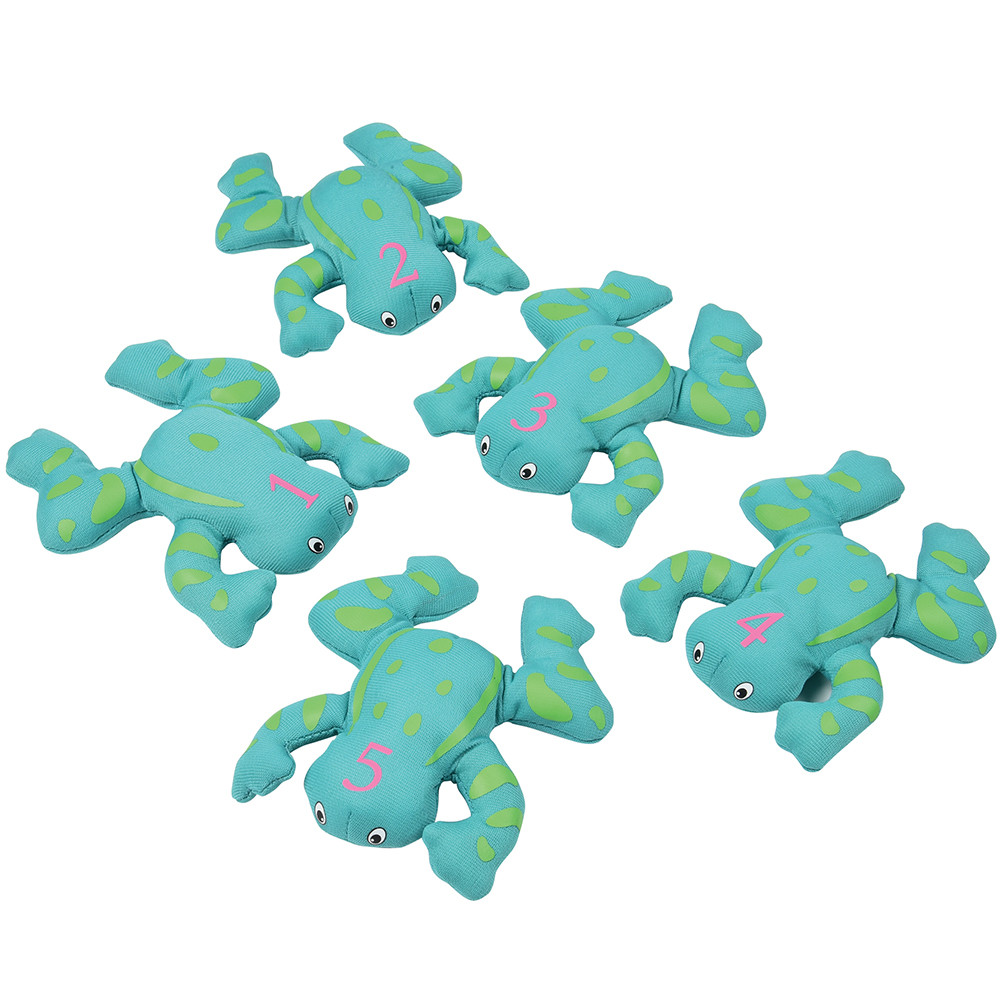 Props for 5 Green Speckled Frogs - Cre8tive Minds