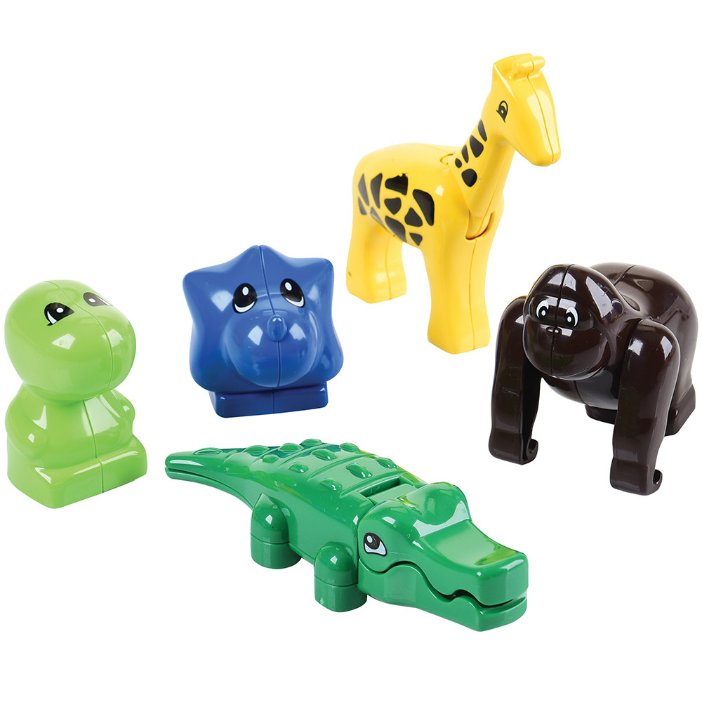 Animals for Preschool Sized Buiilding Bricks - Cre8tive Minds