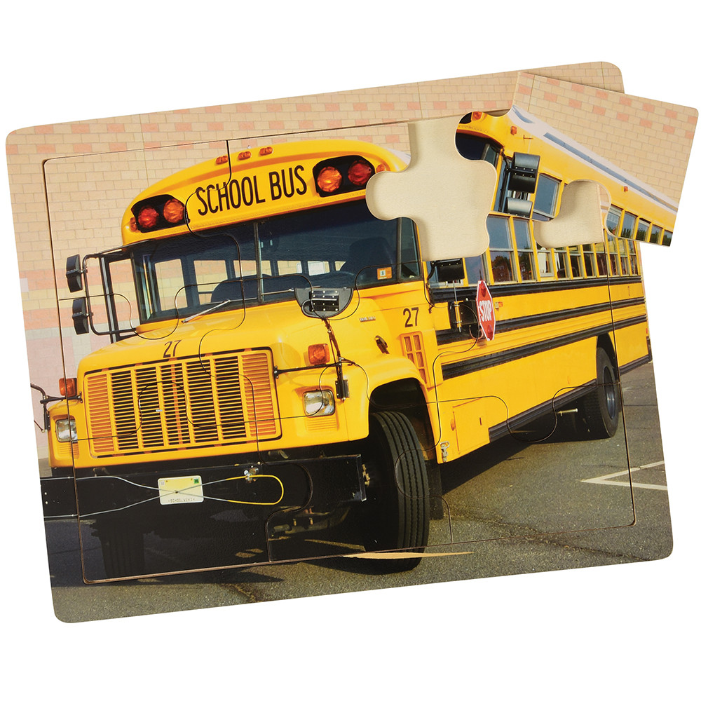 Transportation Puzzle - School Bus - Cre8tive Minds