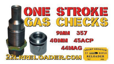 One-Stroke Gas Check Making Die