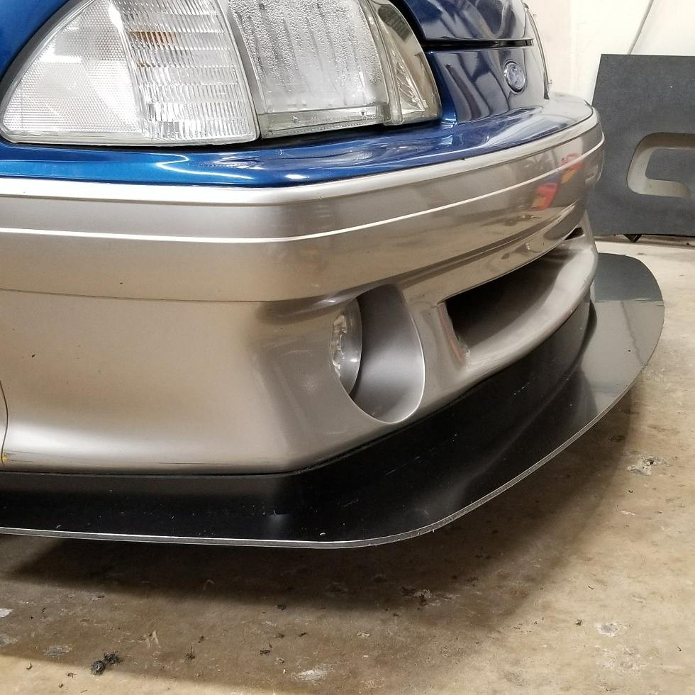Fox Body GT Front Splitter - Race - Carter's Customs, LLC