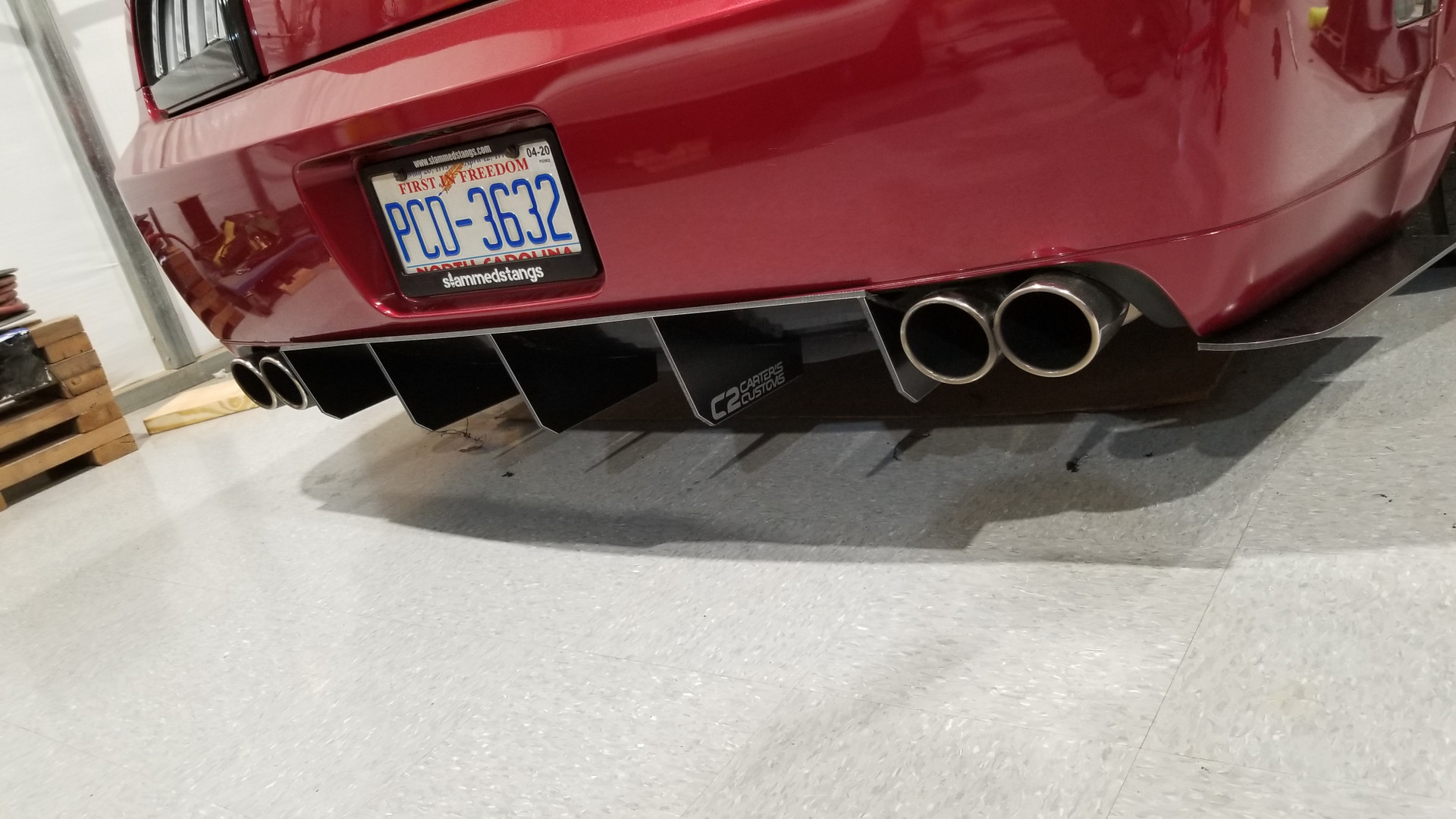 2005-14California Special/GT500 Rear Diffuser Street - Carter's Customs ...