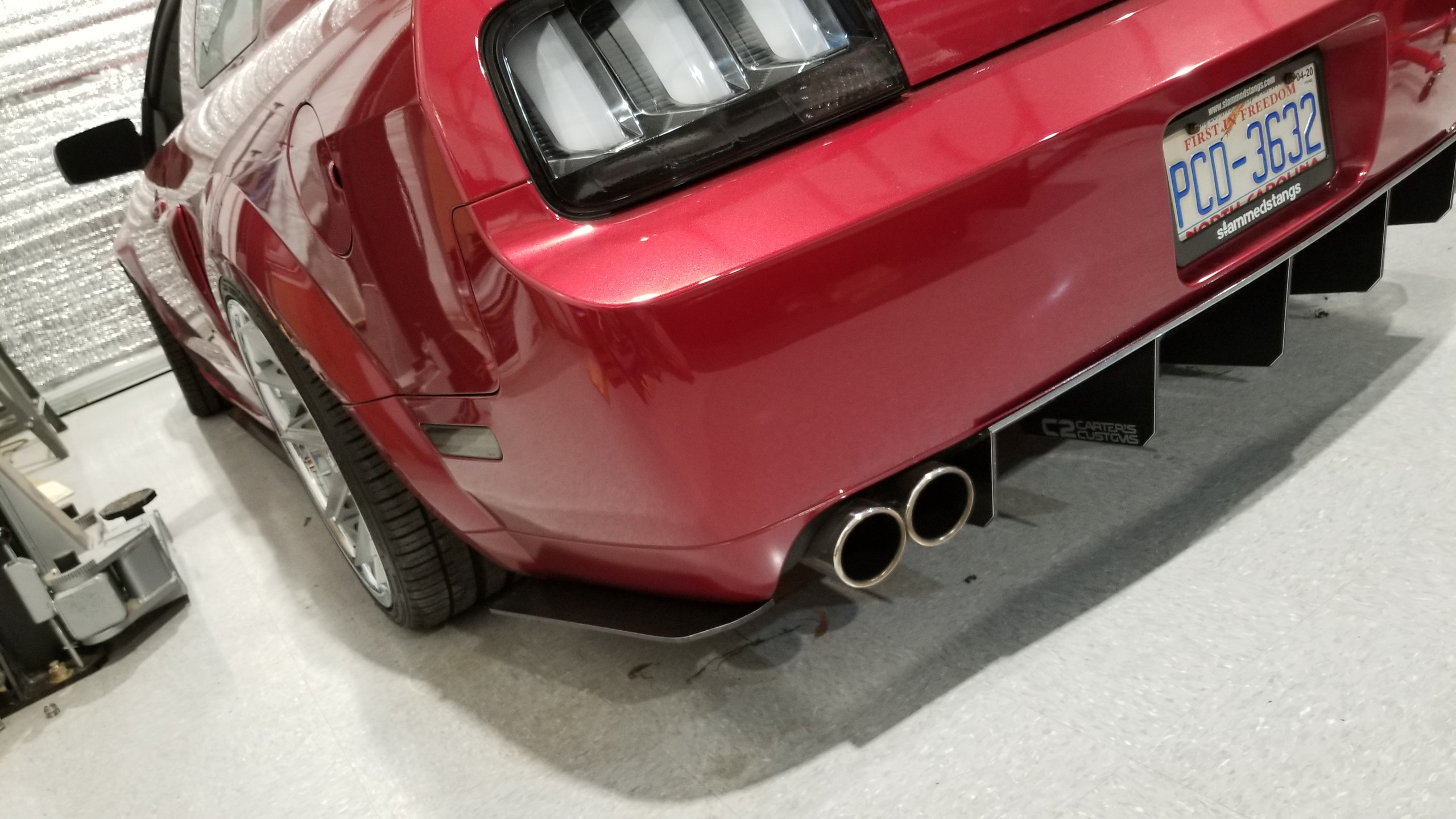 S197 California Special/GT500 Rear Diffuser Street - Carter's Customs, LLC