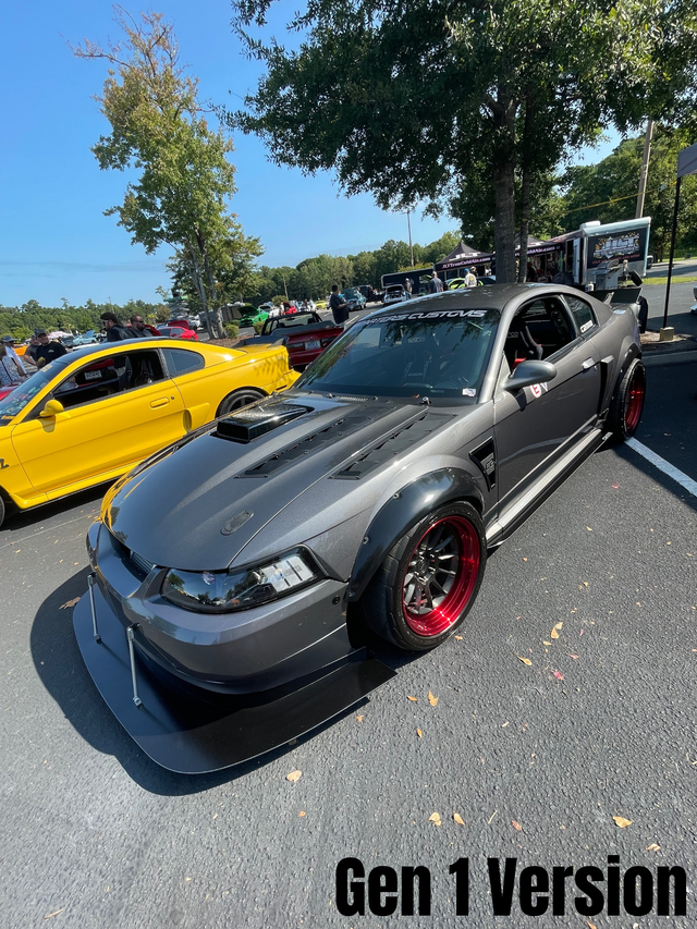 New Edge Mustang Side & Rear Splitter Combo