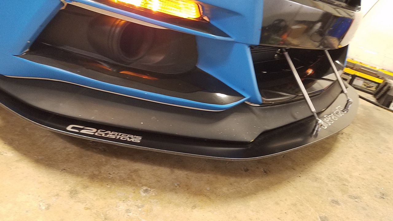 S550 Steeda Front Splitter - Carter's Customs, LLC