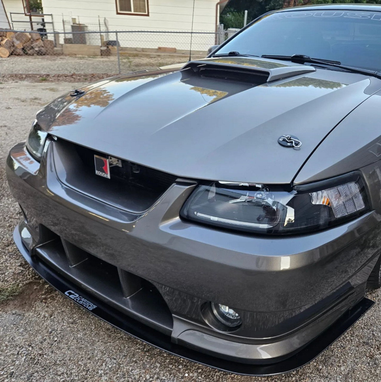 99-04 Roush Mustang C2 Fiber Flat Bottom Race Splitter