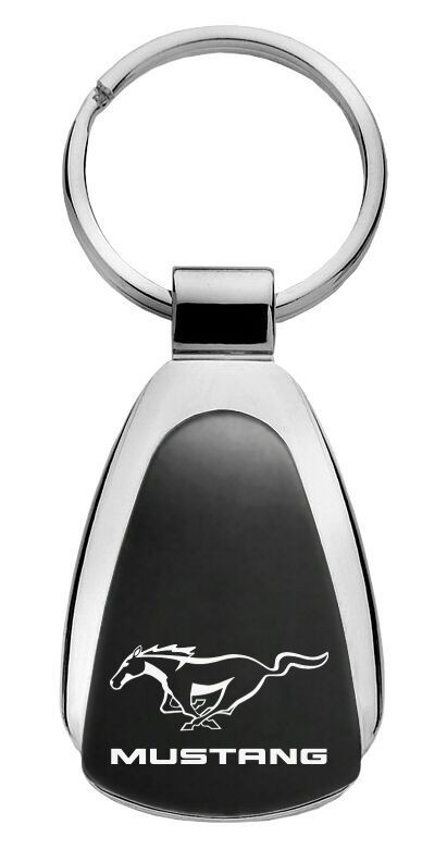 Mustang Logo Teardrop Key Fob - 6 Colors - StangStuff