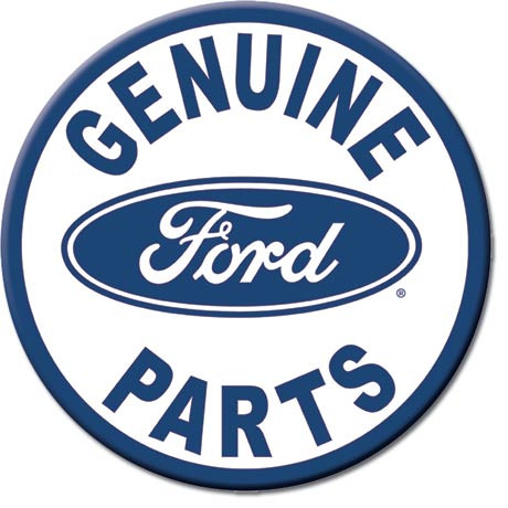 Magnet - Ford Genuine Parts 3" Round - StangStuff