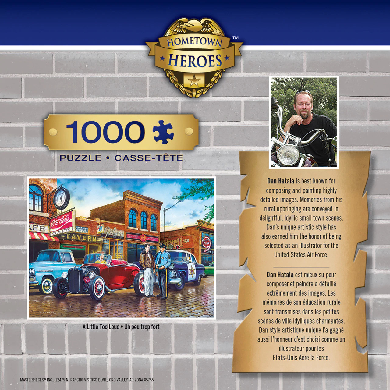 Puzzle - Little Too Loud - 1000 Piece Police Jigsaw Puzzle - StangStuff