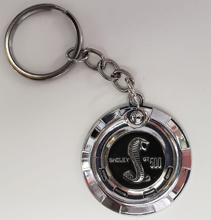 Key Chain -Shelby GT500 Cas Cap Logo - StangStuff