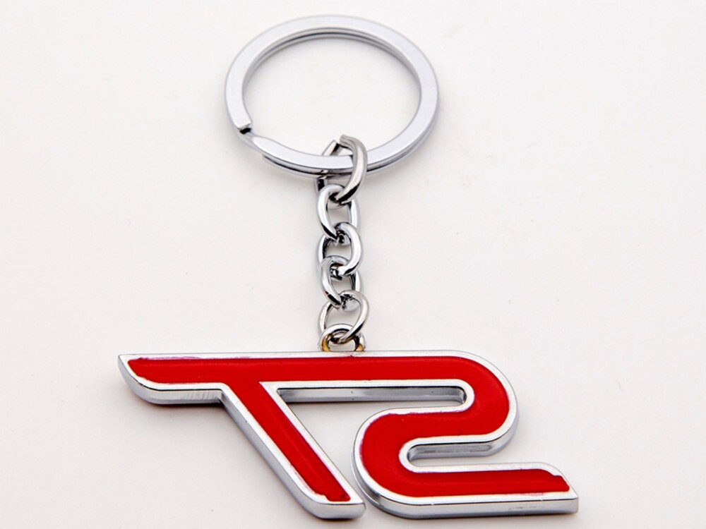 Key Chain - Ford ST Logo * Red or Black - StangStuff