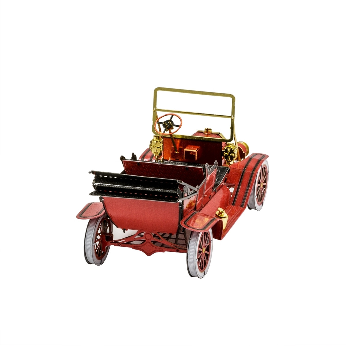 Metal Earth - 1908 Ford Model T 3D Model Kit Red/Gold - StangStuff