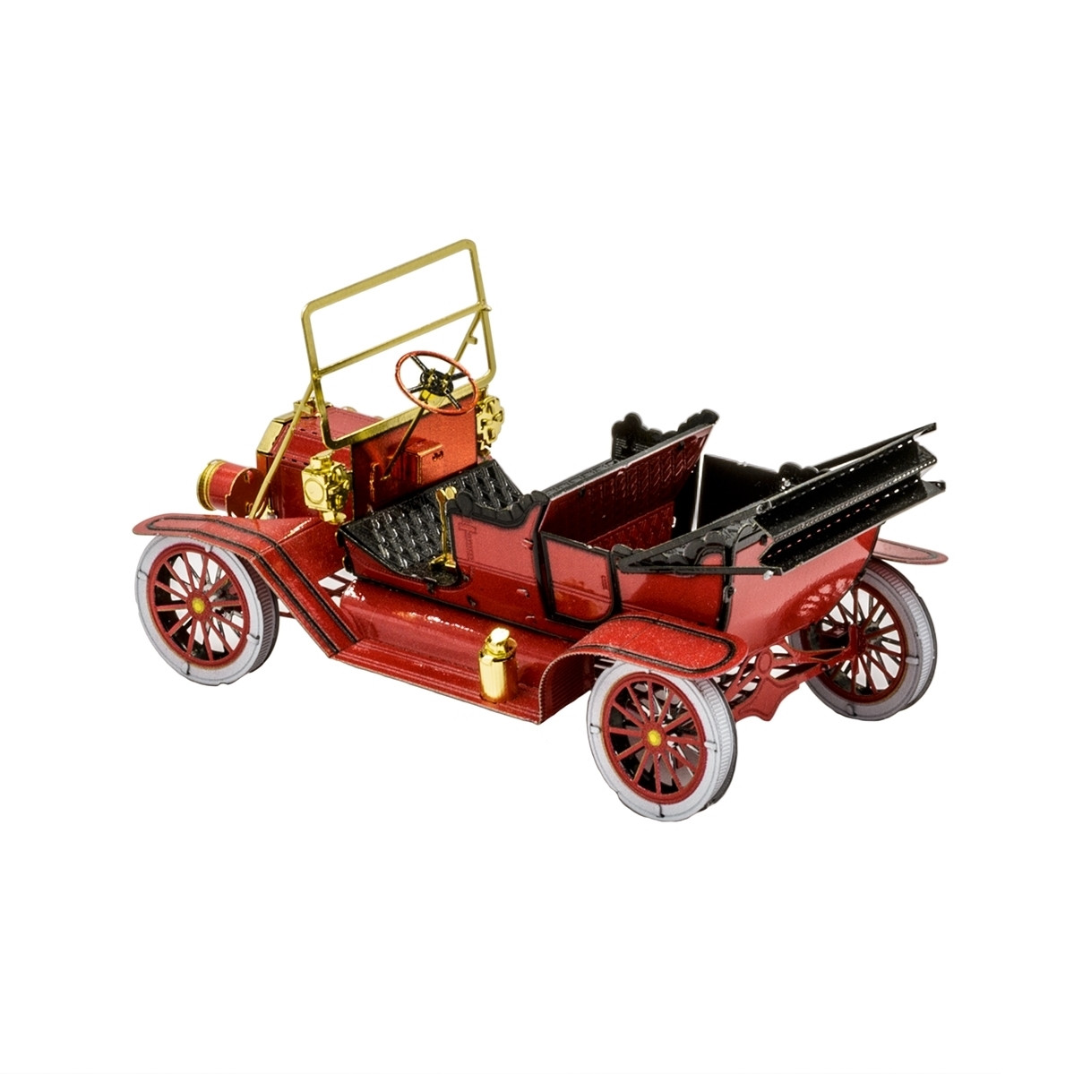 Metal Earth - 1908 Ford Model T 3D Model Kit Red/Gold - StangStuff
