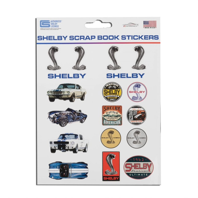 Shelby Scrapbook Mini Decal Set - StangStuff
