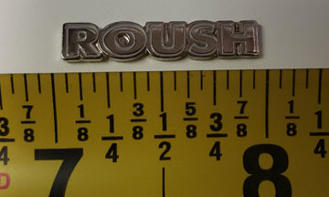 Pin - Roush Text Logo 1" - StangStuff