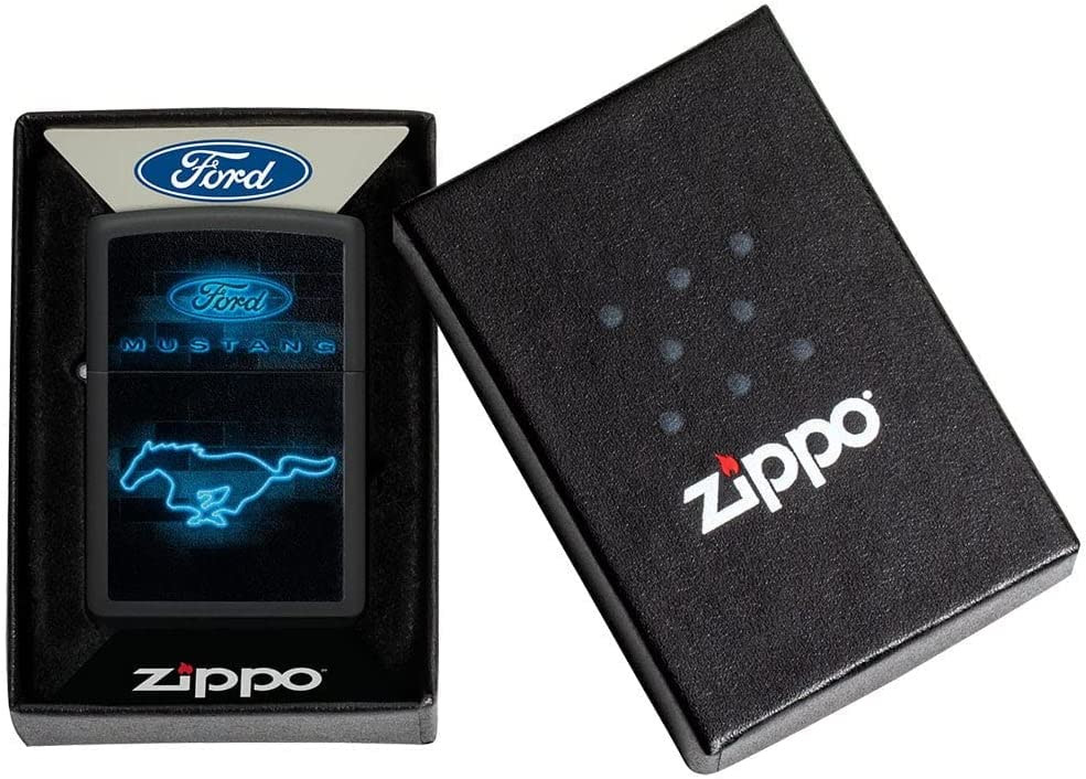 Mustang Mach E Running Horse Style ZIPPO Lighter - StangStuff
