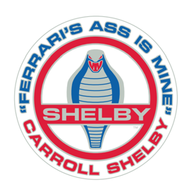 Magnet - Shelby's "Ferrari's Ass Is Mine" 3" - StangStuff