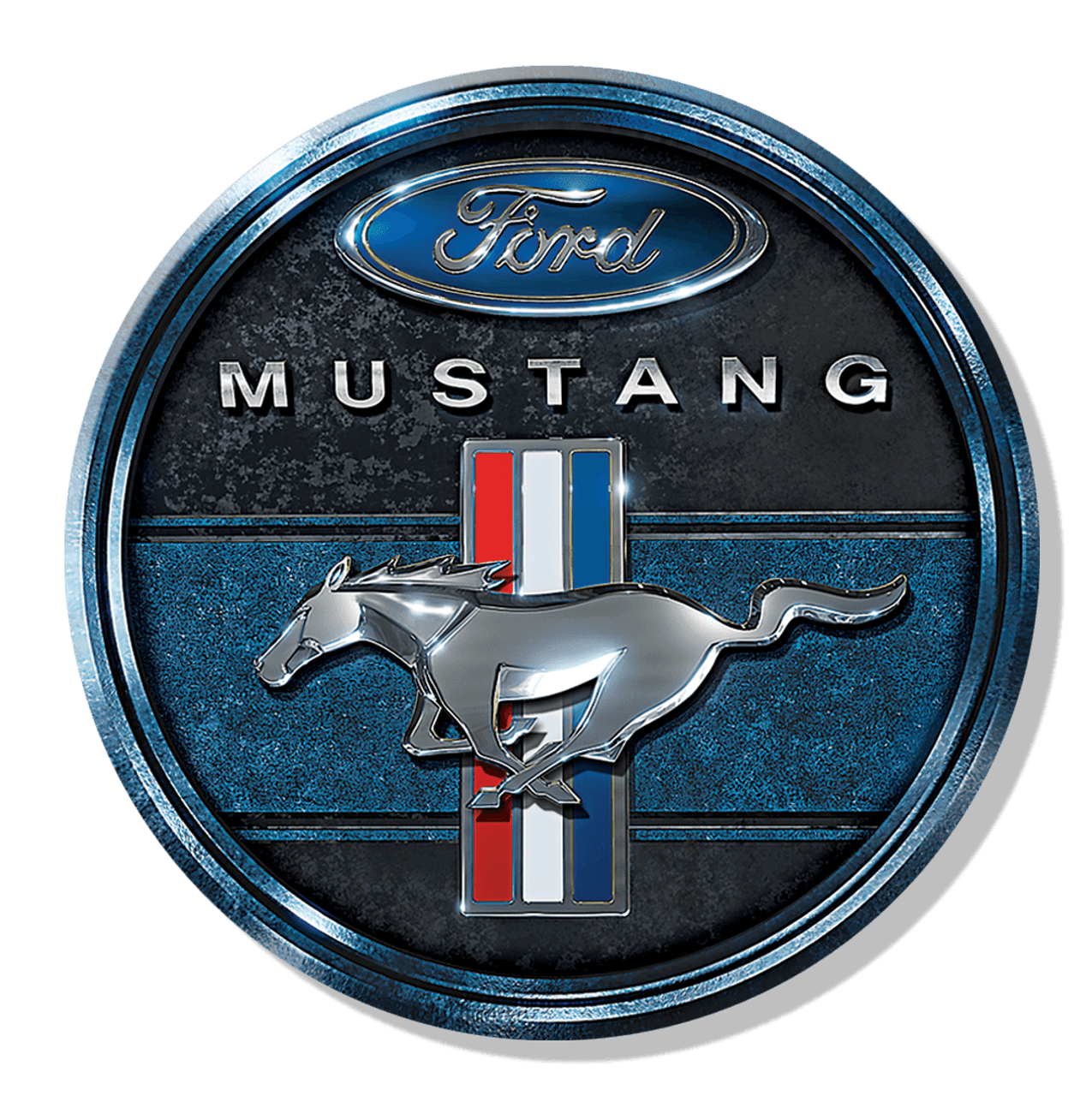 Magnet - Ford Mustang Round - StangStuff