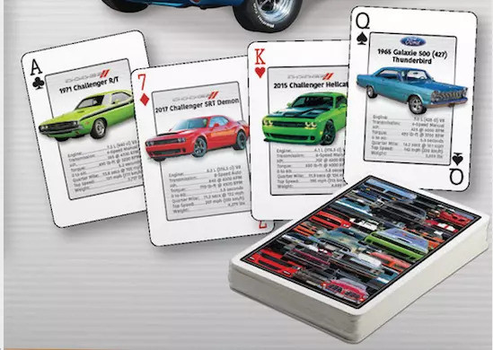 Muscle Car Playing Cards - StangStuff