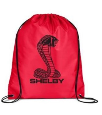 Shelby Snake Drawstring Bag - Red - StangStuff