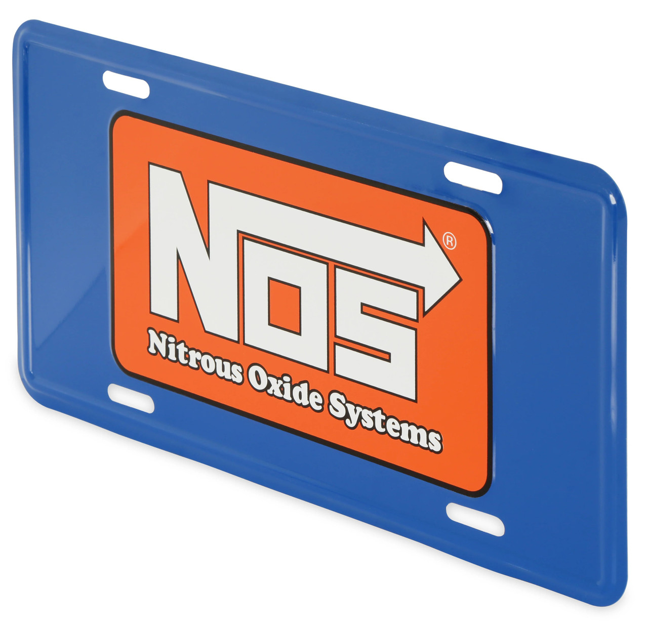 NOS License Plate - Classic NOS Logo Style - StangStuff