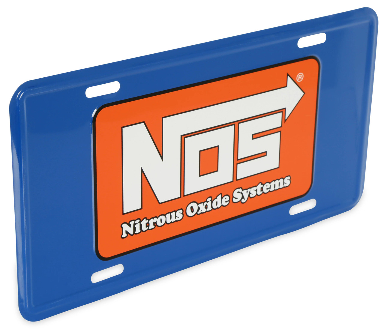 NOS License Plate - Classic NOS Logo Style - StangStuff